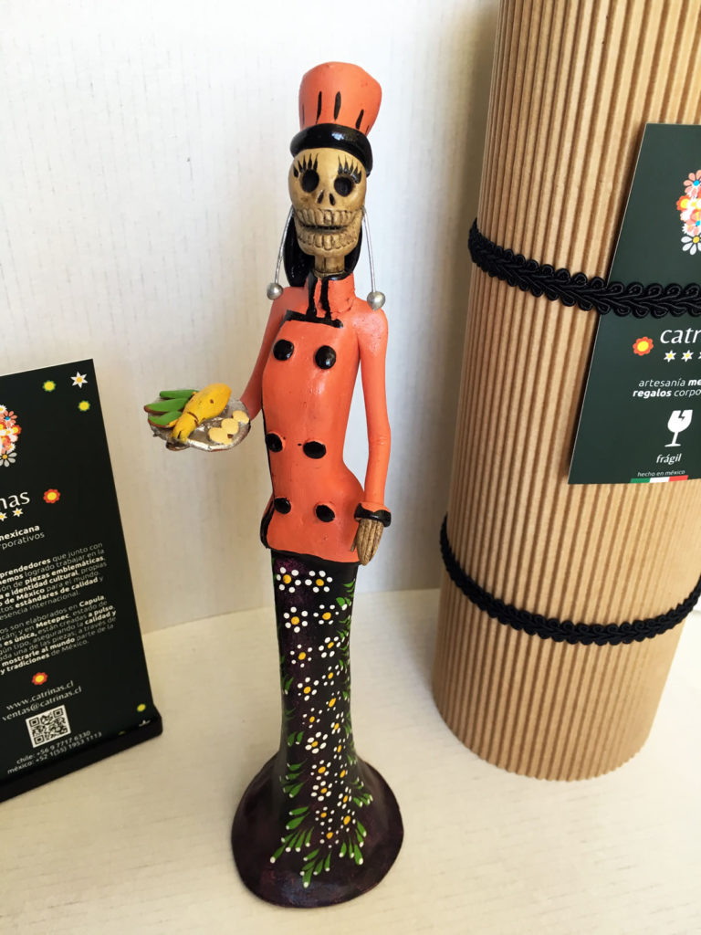 Catrina Mexicana Chef Naranja – 🦋 Catrinas | Artesanía y Cultura ...