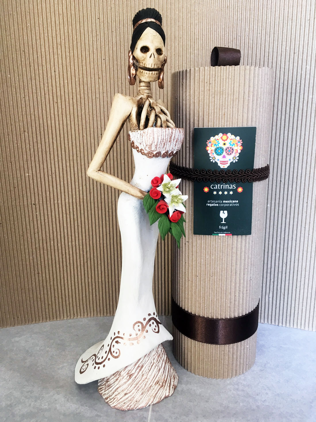 Catrina Mexicana Novia Cola – 🦋 Catrinas | Artesanía y Cultura Mexicana ...
