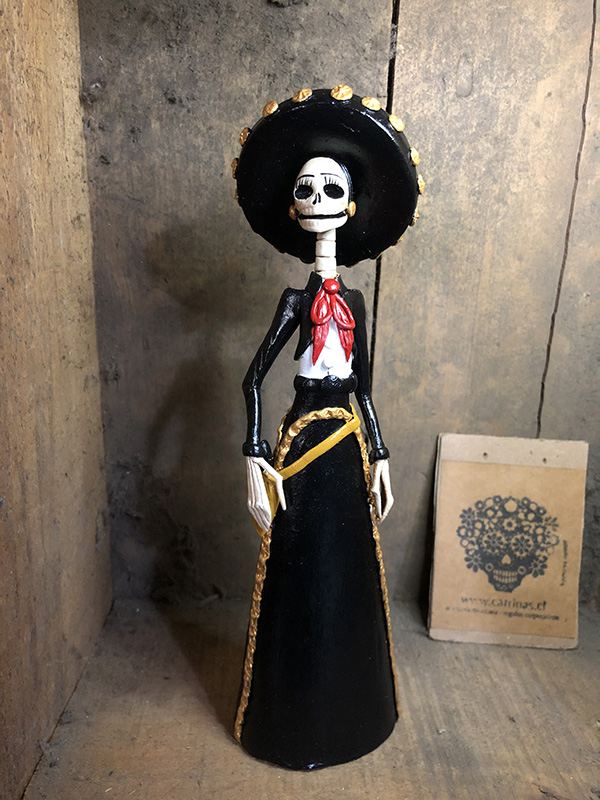 Catrina Mexicana Charra Lucia – 🦋 Catrinas | Artesanía y Cultura ...