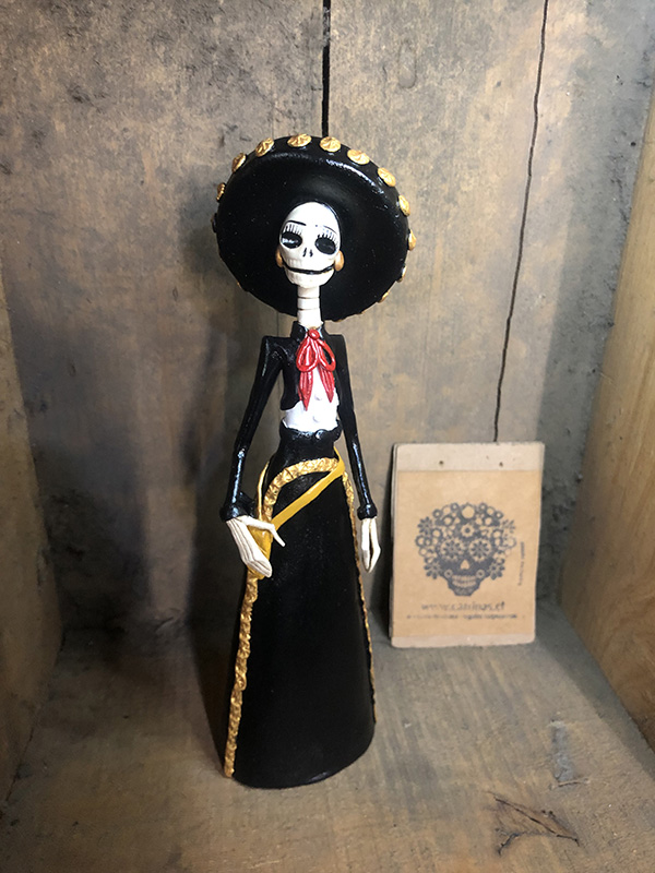 Catrina Mexicana Charra María – 🦋 Catrinas | Artesanía y Cultura ...