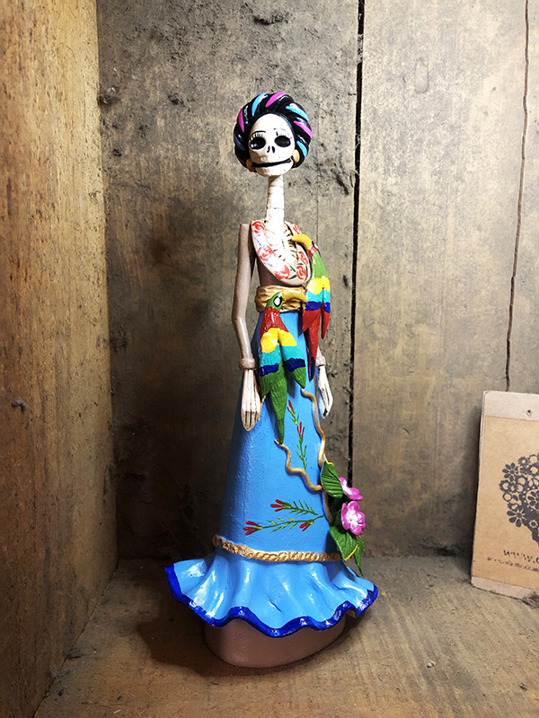 Catrina Mexicana Frida Kahlo Florencia – 🦋 Catrinas | Artesanía y ...