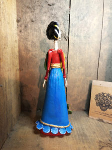 Catrina Mexicana Frida Kahlo Simone – 🦋 Catrinas | Artesanía y Cultura ...