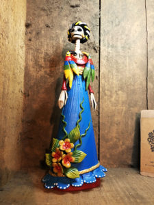 Catrina Mexicana Frida Kahlo Simone – 🦋 Catrinas | Artesanía y Cultura ...