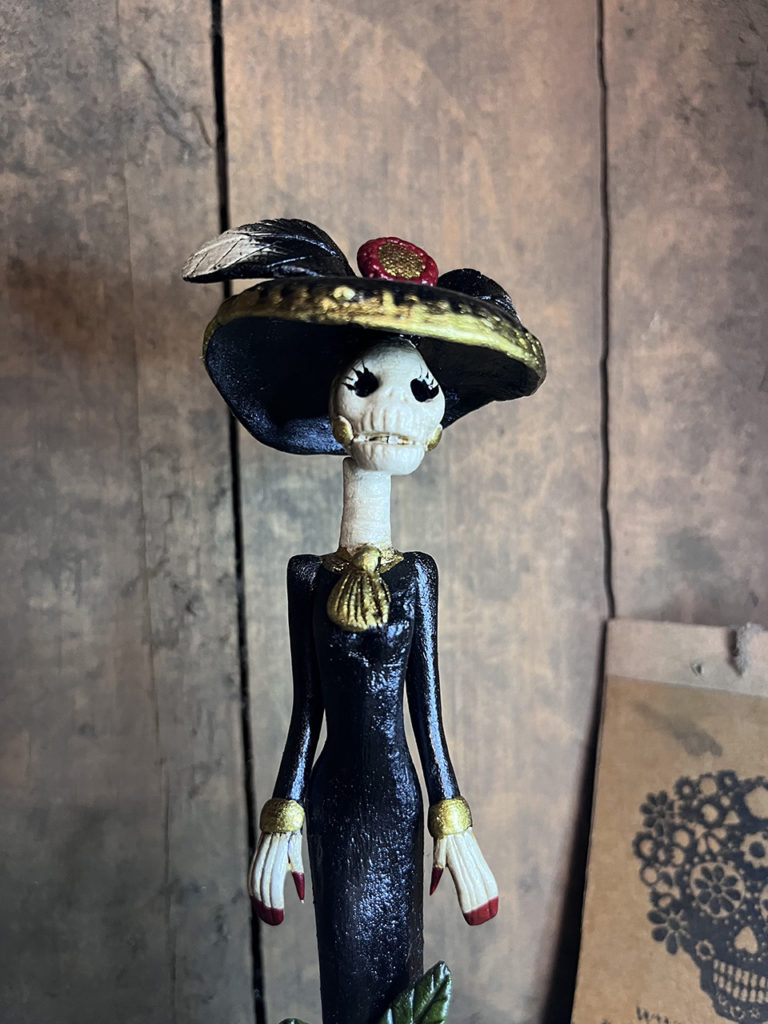 Catrina Garbancera Olga – 🦋 Catrinas | Artesanía y Cultura Mexicana en ...