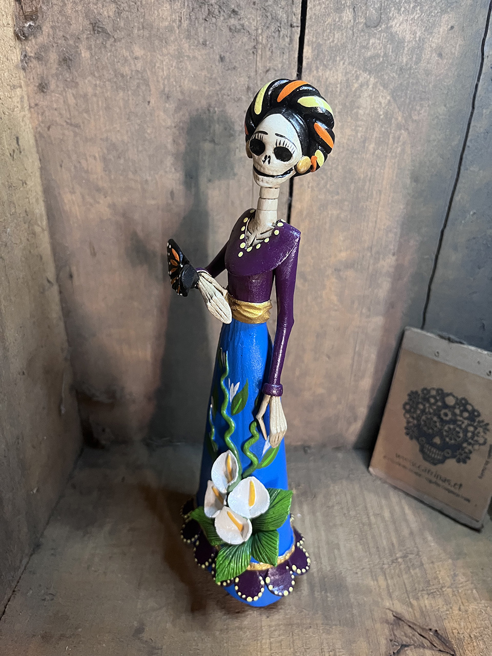 Catrina Frida Kahlo Carolina – 🦋 Catrinas | Artesanía y Cultura ...