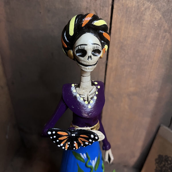 Catrina Frida Kahlo Carolina – 🦋 Catrinas | Artesanía y Cultura ...