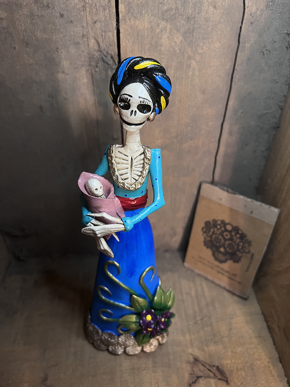 Catrina Frida Kahlo Liliana – 🦋 Catrinas | Artesanía y Cultura Mexicana ...