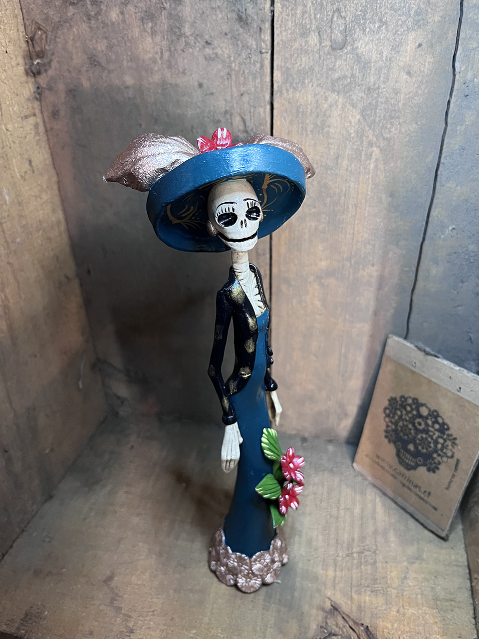 Catrina Garbancera Magali – 🦋 Catrinas | Artesanía y Cultura Mexicana ...