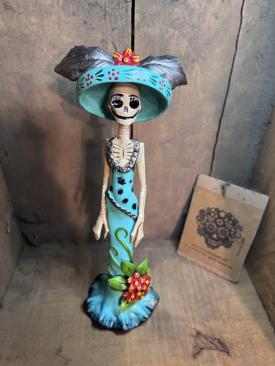 Catrina Garbancera Mila – 🦋 Catrinas | Artesanía y Cultura Mexicana en ...