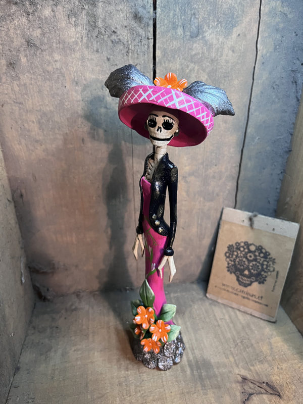 Catrina Garbancera Natalia – 🦋 Catrinas | Artesanía y Cultura Mexicana ...