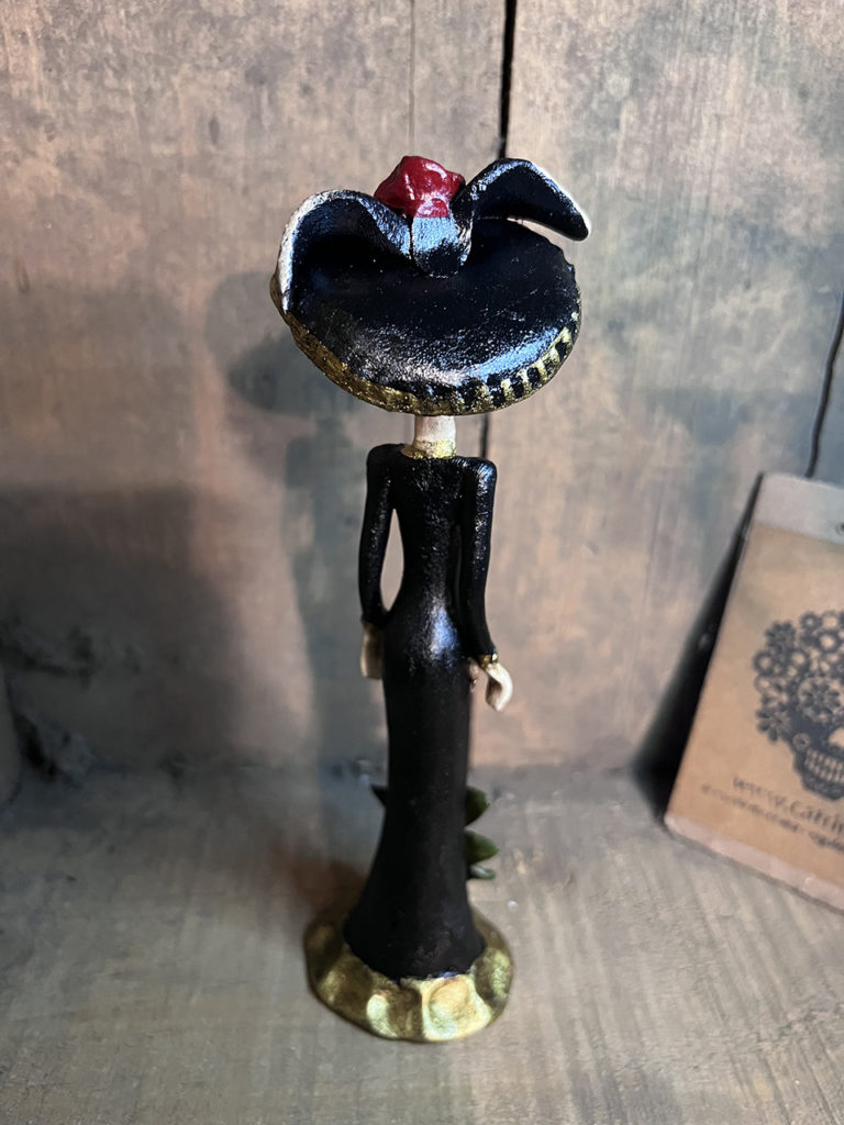 Catrina Mexicana Garbancera Alexa – 🦋 Catrinas | Artesanía y Cultura ...