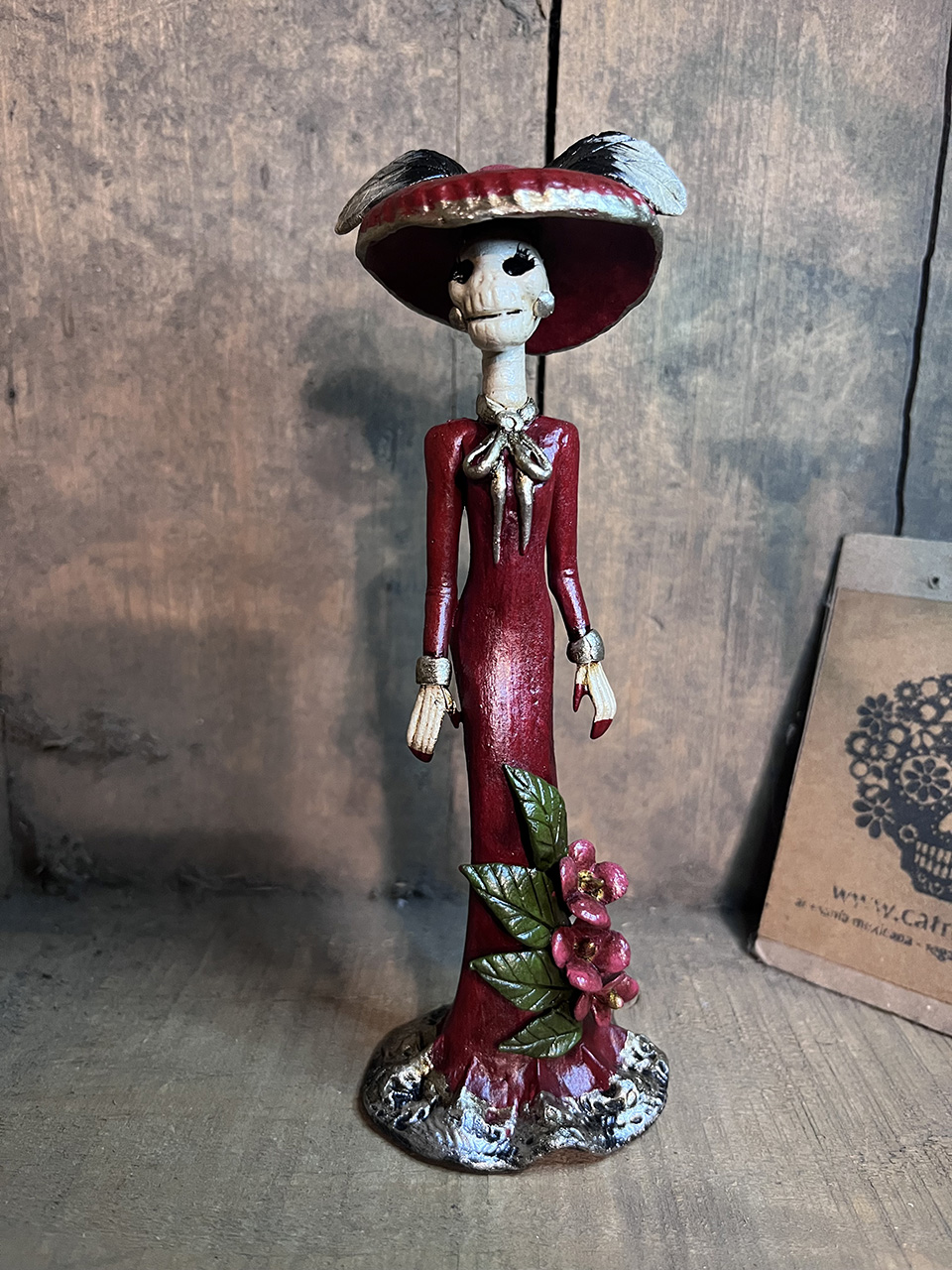 Catrina Garbancera Priscila – 🦋 Catrinas | Artesanía y Cultura Mexicana ...