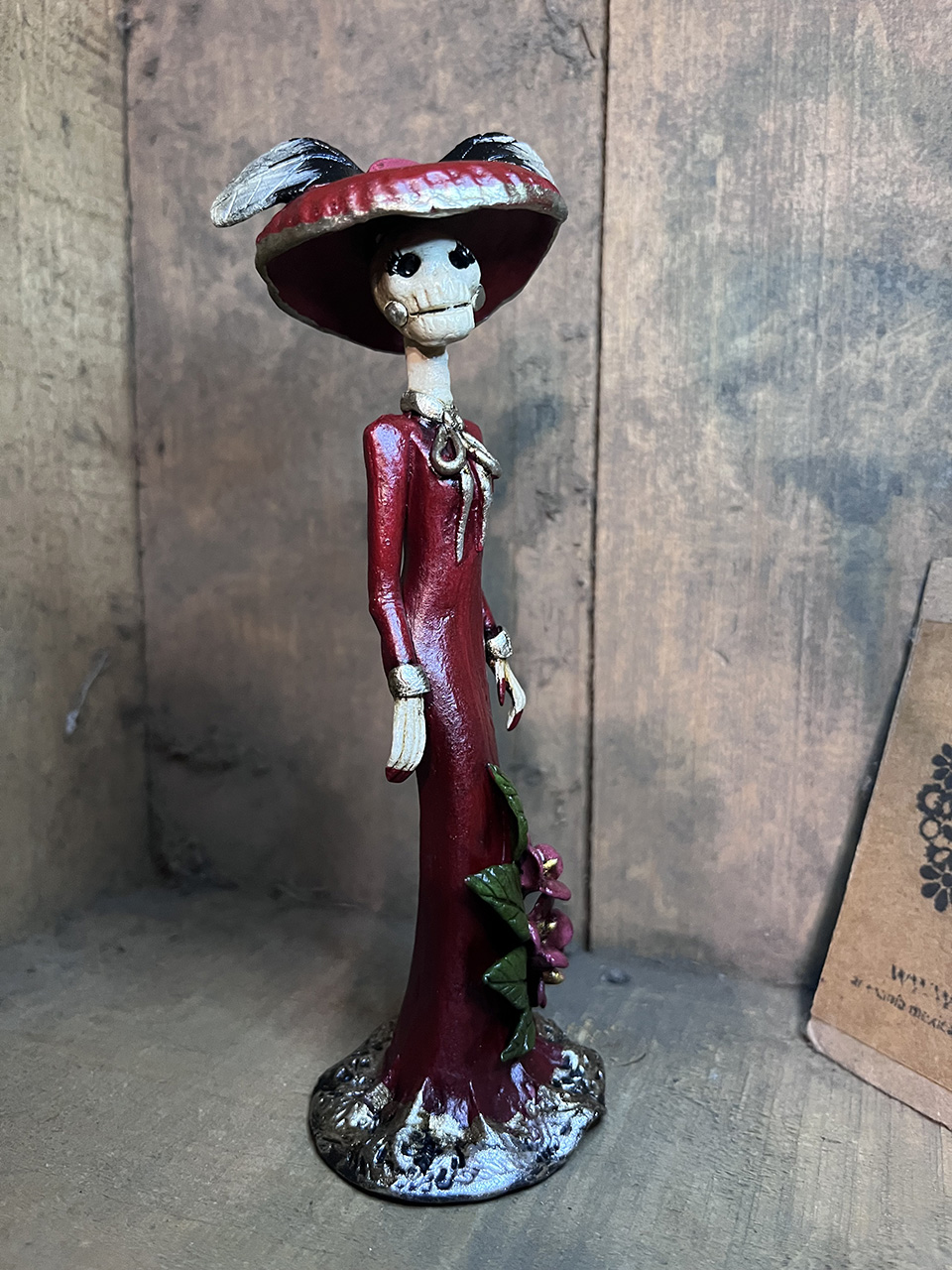 Catrina Garbancera Priscila – 🦋 Catrinas | Artesanía y Cultura Mexicana ...