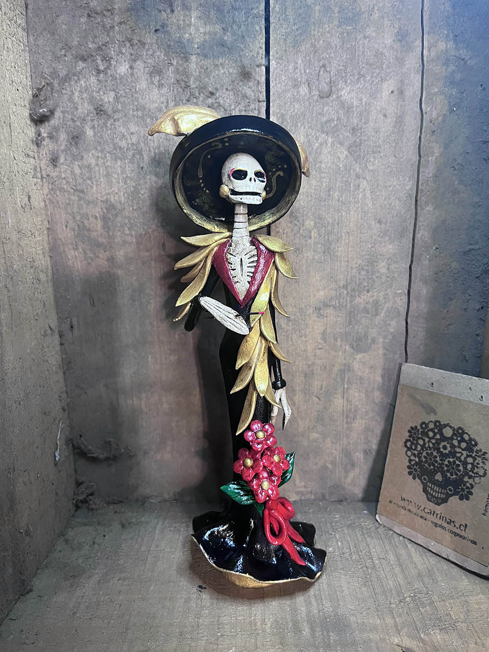 Catrina Garbancera Tessa – 🦋 Catrinas | Artesanía y Cultura Mexicana en ...