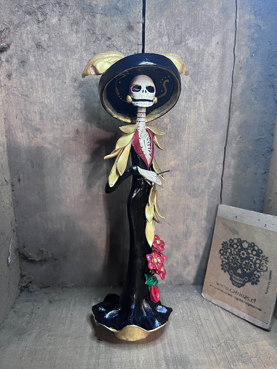 Catrina Garbancera Tessa – 🦋 Catrinas | Artesanía y Cultura Mexicana en ...