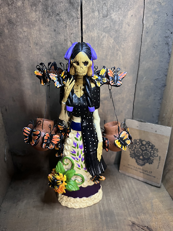 Catrina Mexicana Noxochih – 🦋 Catrinas | Artesanía y Cultura Mexicana ...