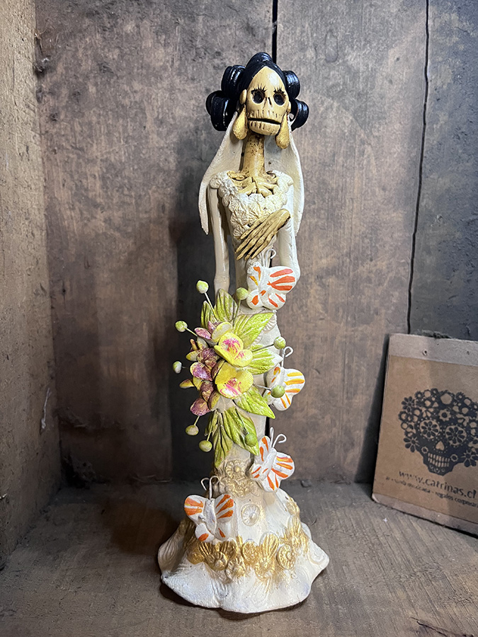 Catrina Mexicana Novia Lisa – 🦋 Catrinas | Artesanía y Cultura Mexicana ...