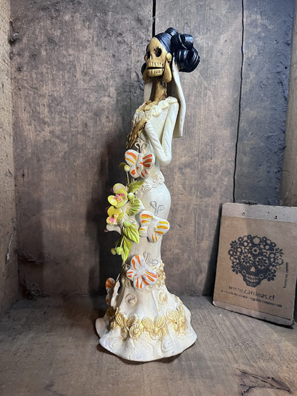 Catrina Mexicana Novia Lisa – 🦋 Catrinas | Artesanía y Cultura Mexicana ...