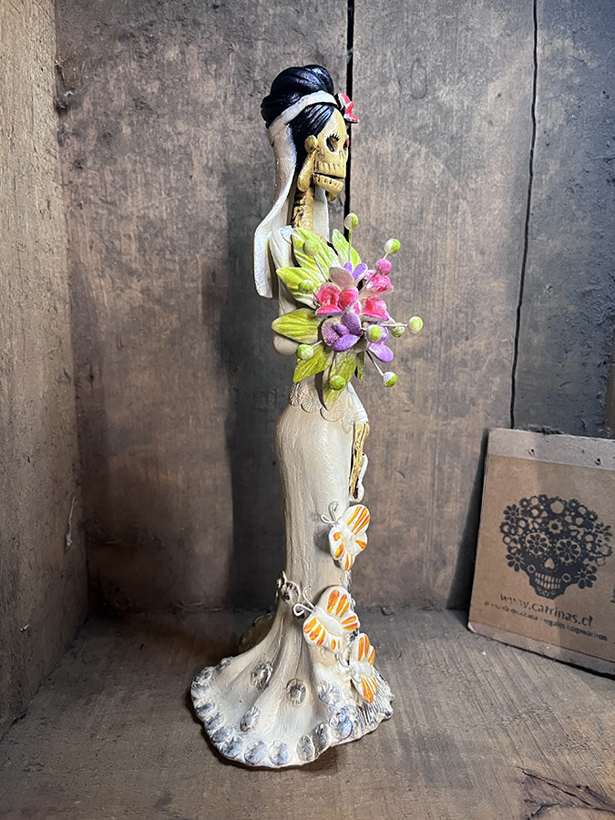 Catrina Mexicana Novia Luna – 🦋 Catrinas | Artesanía y Cultura Mexicana ...