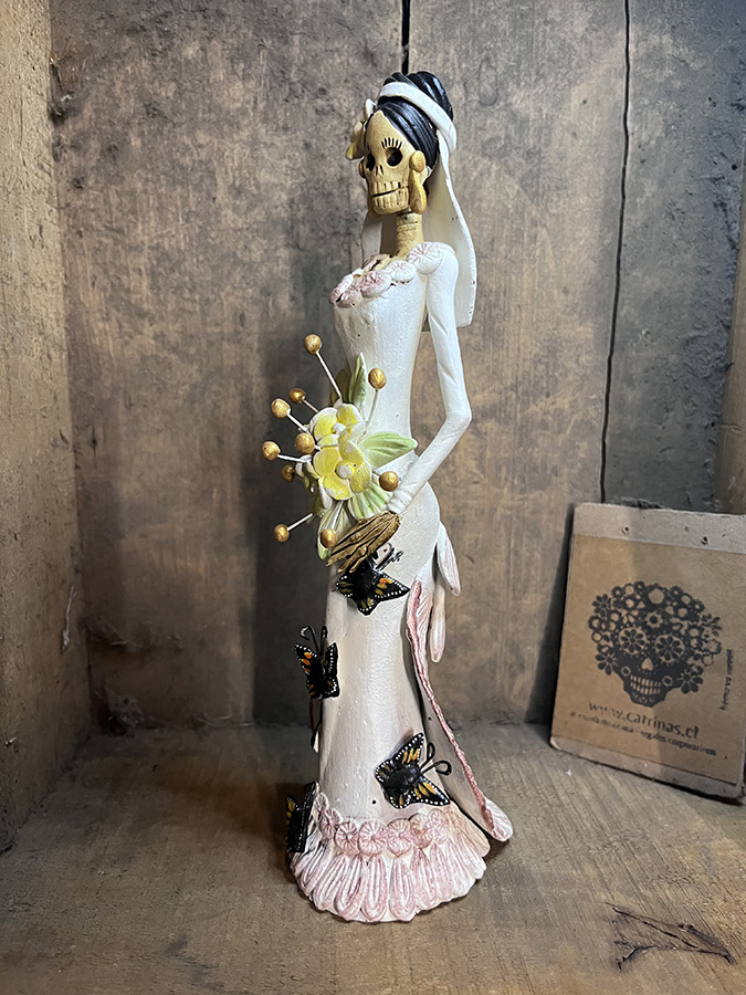 Catrina Mexicana Novia Sam – 🦋 Catrinas | Artesanía y Cultura Mexicana ...