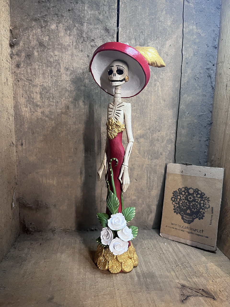 Catrina Garbancera Sussy – 🦋 Catrinas | Artesanía y Cultura Mexicana en ...