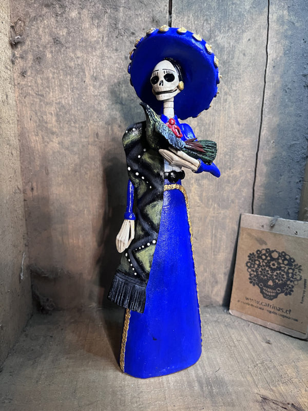 Charra Mexicana Gallera Carmen – 🦋 Catrinas | Artesanía y Cultura ...