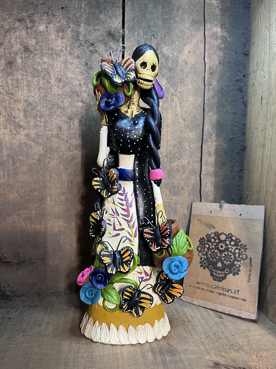 Catrina Mexicana Aquetzalli – 🦋 Catrinas | Artesanía y Cultura Mexicana ...