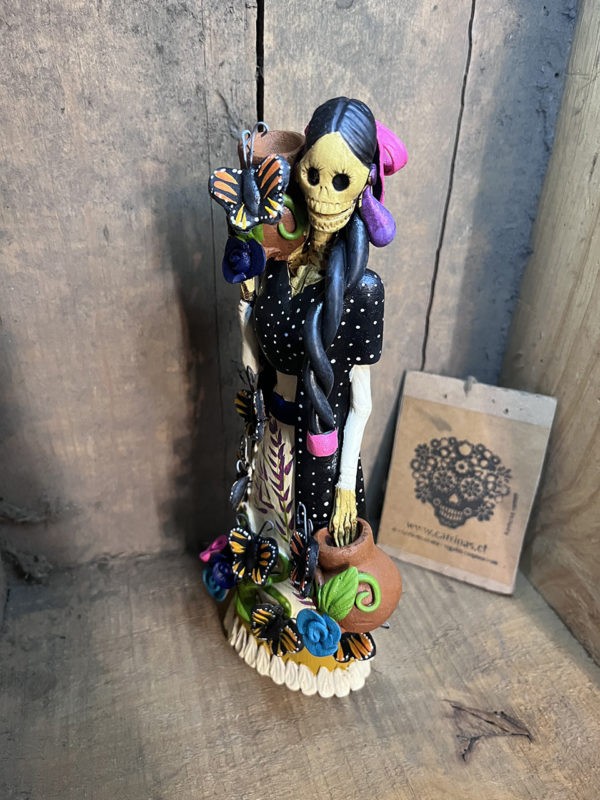 Catrina Mexicana Aquetzalli – 🦋 Catrinas | Artesanía y Cultura Mexicana ...