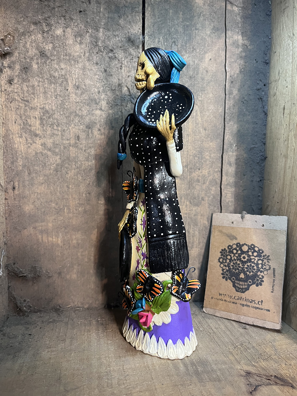 Catrina Mexicana Yohualli – 🦋 Catrinas | Artesanía y Cultura Mexicana ...