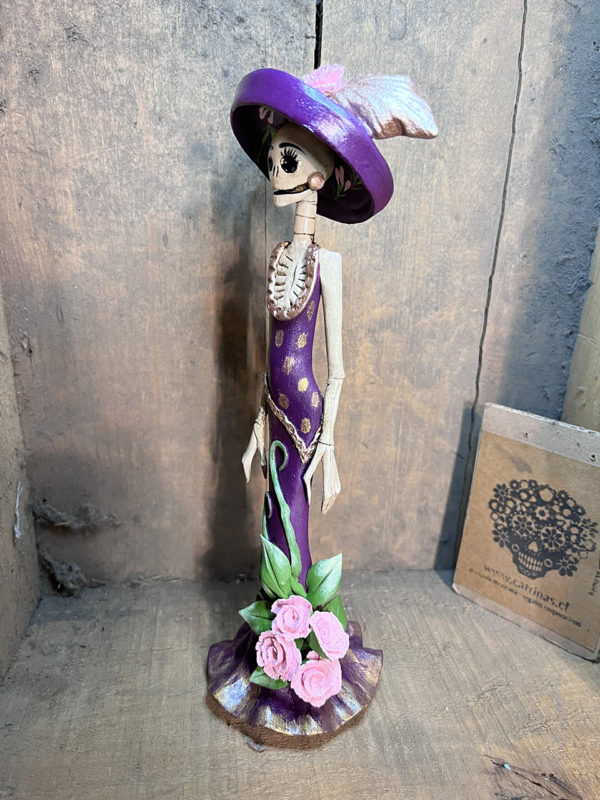 Catrina Garbancera Beatriz – 🦋 Catrinas | Artesanía y Cultura Mexicana ...