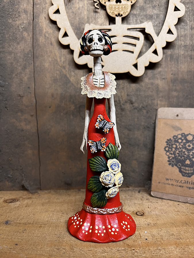 Catrina Frida Viva – Isabella – 🦋 Catrinas | Artesanía y Cultura ...