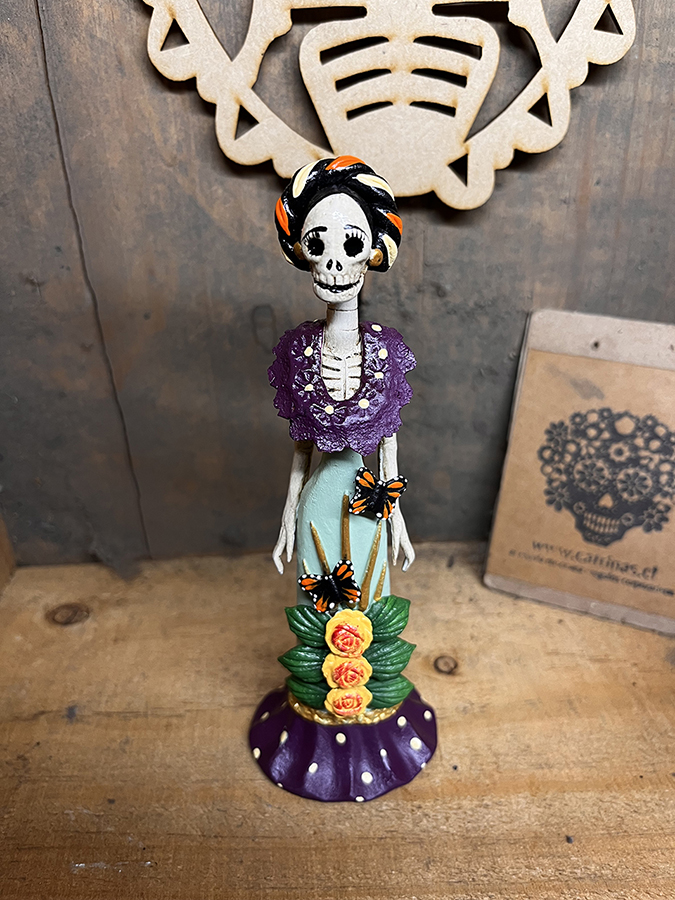 Catrina Frida Viva – Teresa – 🦋 Catrinas | Artesanía y Cultura Mexicana ...