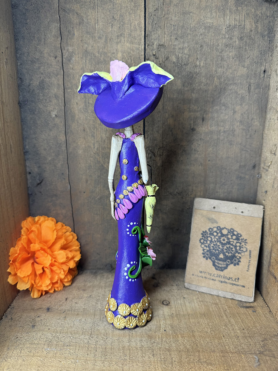 Catrina Garbancera Sombrilla Loreto – 🦋 Catrinas | Artesanía y Cultura ...