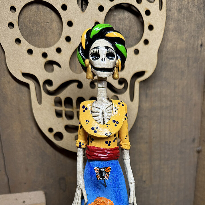 Catrina Mexicana Frida Tessa – 🦋 Catrinas | Artesanía y Cultura ...