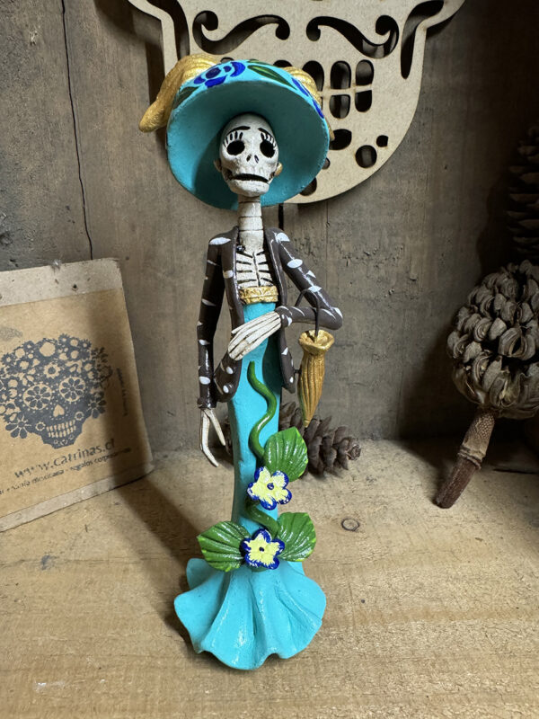 Catrina Garbancera Rosario – 🦋 Catrinas | Artesanía y Cultura Mexicana ...
