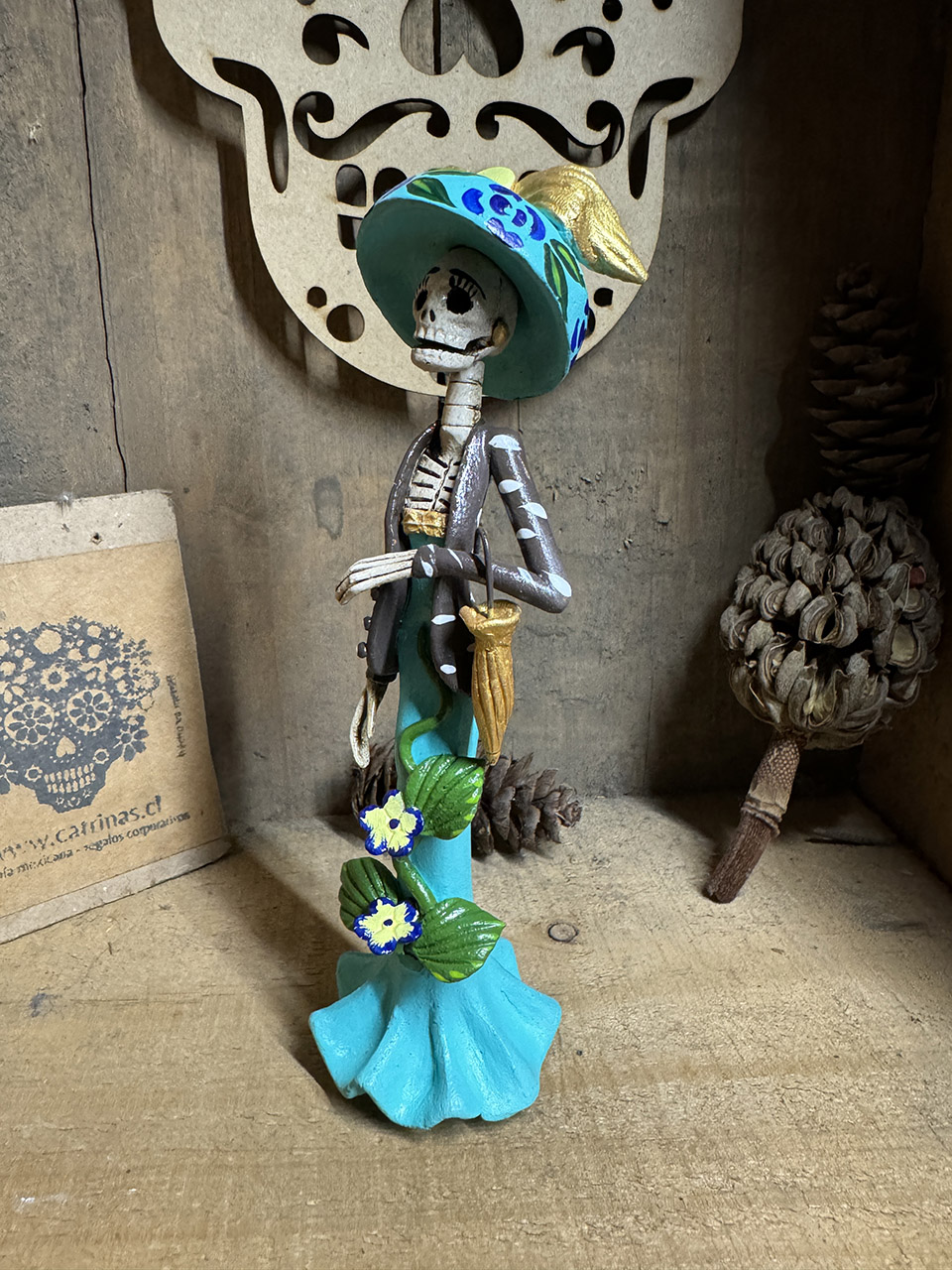 Catrina Garbancera Rosario – 🦋 Catrinas | Artesanía y Cultura Mexicana ...