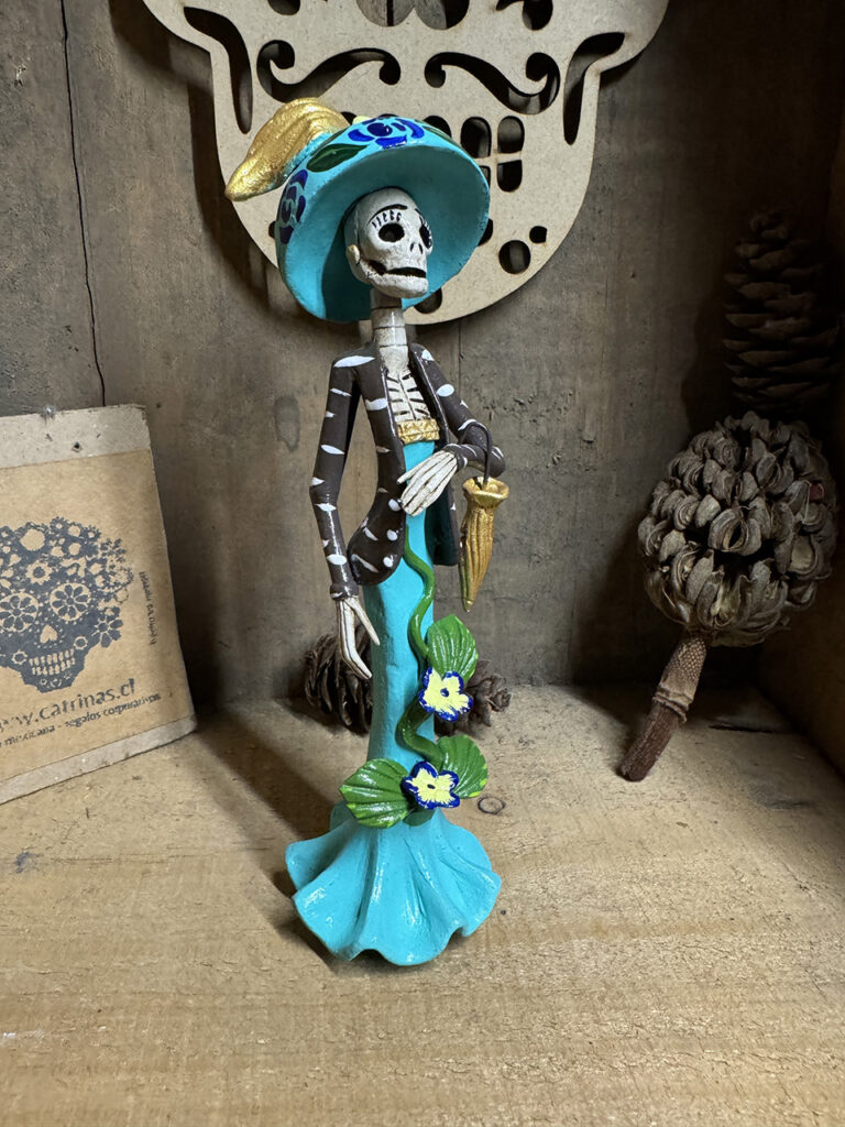 Catrina Garbancera Rosario – 🦋 Catrinas | Artesanía y Cultura Mexicana ...