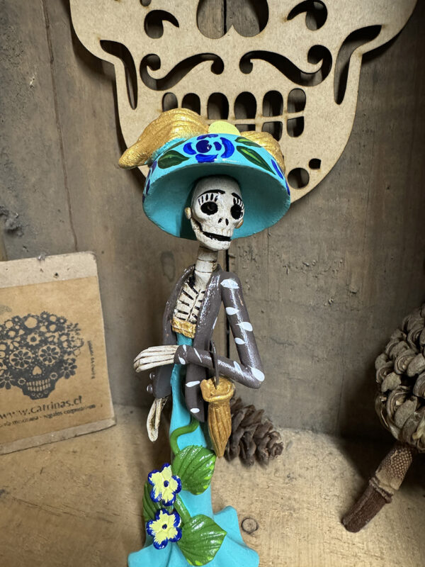 Catrina Garbancera Rosario – 🦋 Catrinas | Artesanía y Cultura Mexicana ...