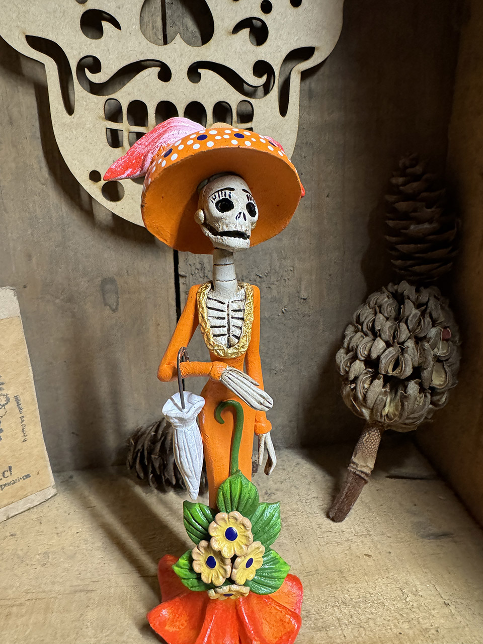 Catrina Garbancera Laura – 🦋 Catrinas | Artesanía y Cultura Mexicana en ...