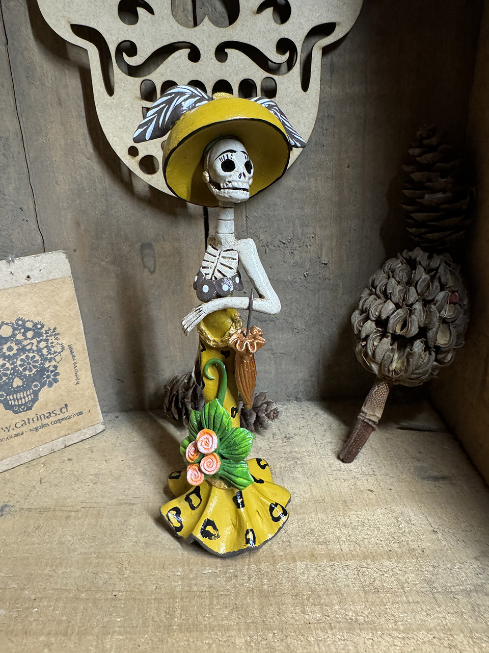 Catrina Garbancera Moni – 🦋 Catrinas | Artesanía y Cultura Mexicana en ...