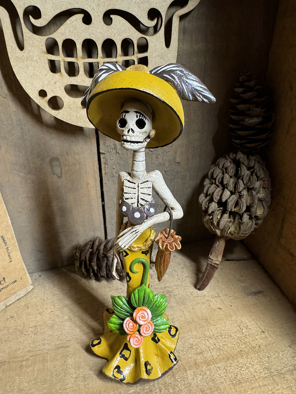 Catrina Garbancera Moni – 🦋 Catrinas | Artesanía y Cultura Mexicana en ...