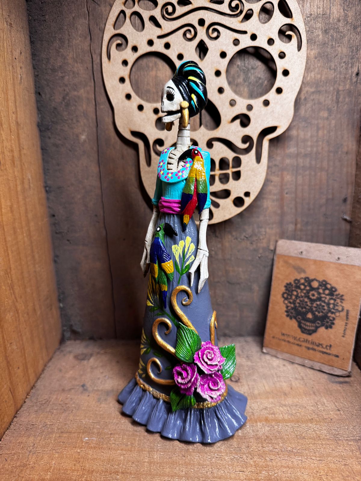 Catrina Mexicana Frida Dominga – 🦋 Catrinas | Artesanía y Cultura ...