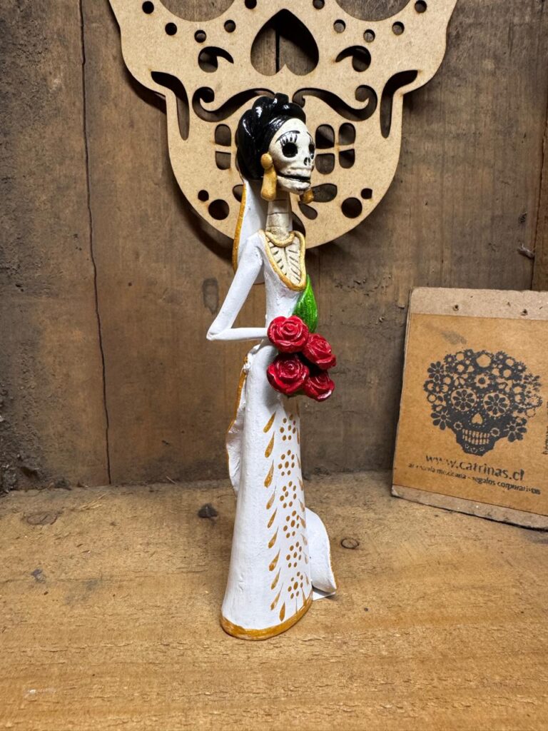 Catrina Mexicana Novia Rosi – 🦋 Catrinas | Artesanía y Cultura Mexicana ...