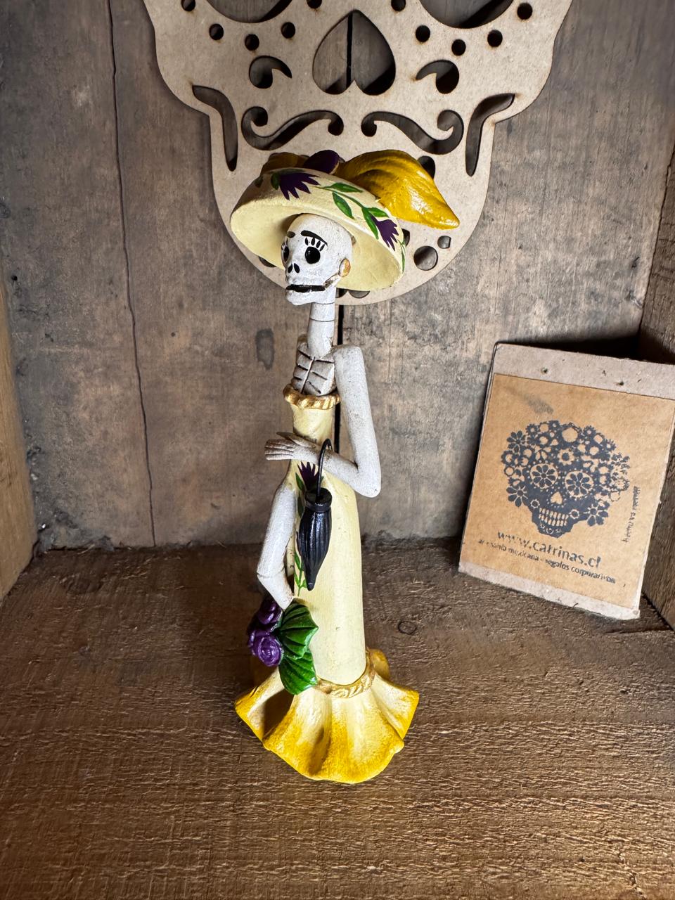 Catrina Garbancera Vero – 🦋 Catrinas | Artesanía y Cultura Mexicana en ...