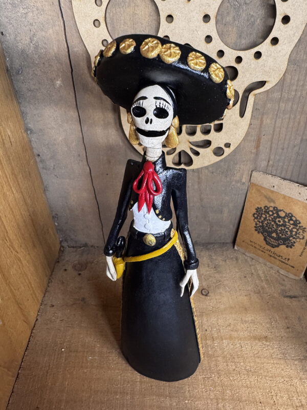 Catrina Mexicana Charra Carla – 🦋 Catrinas | Artesanía y Cultura ...