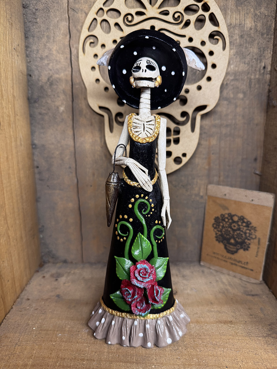 Catrina Mexicana Garbancera Romina – 🦋 Catrinas | Artesanía y Cultura ...