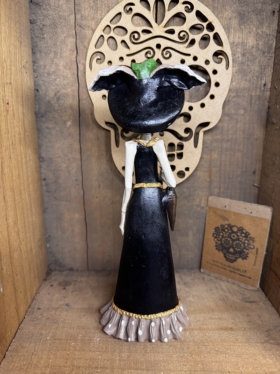 Catrina Mexicana Garbancera Romina – 🦋 Catrinas | Artesanía y Cultura ...