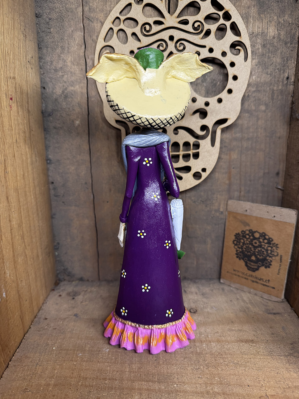 Catrina Mexicana Garbancera Thalana – 🦋 Catrinas | Artesanía y Cultura ...