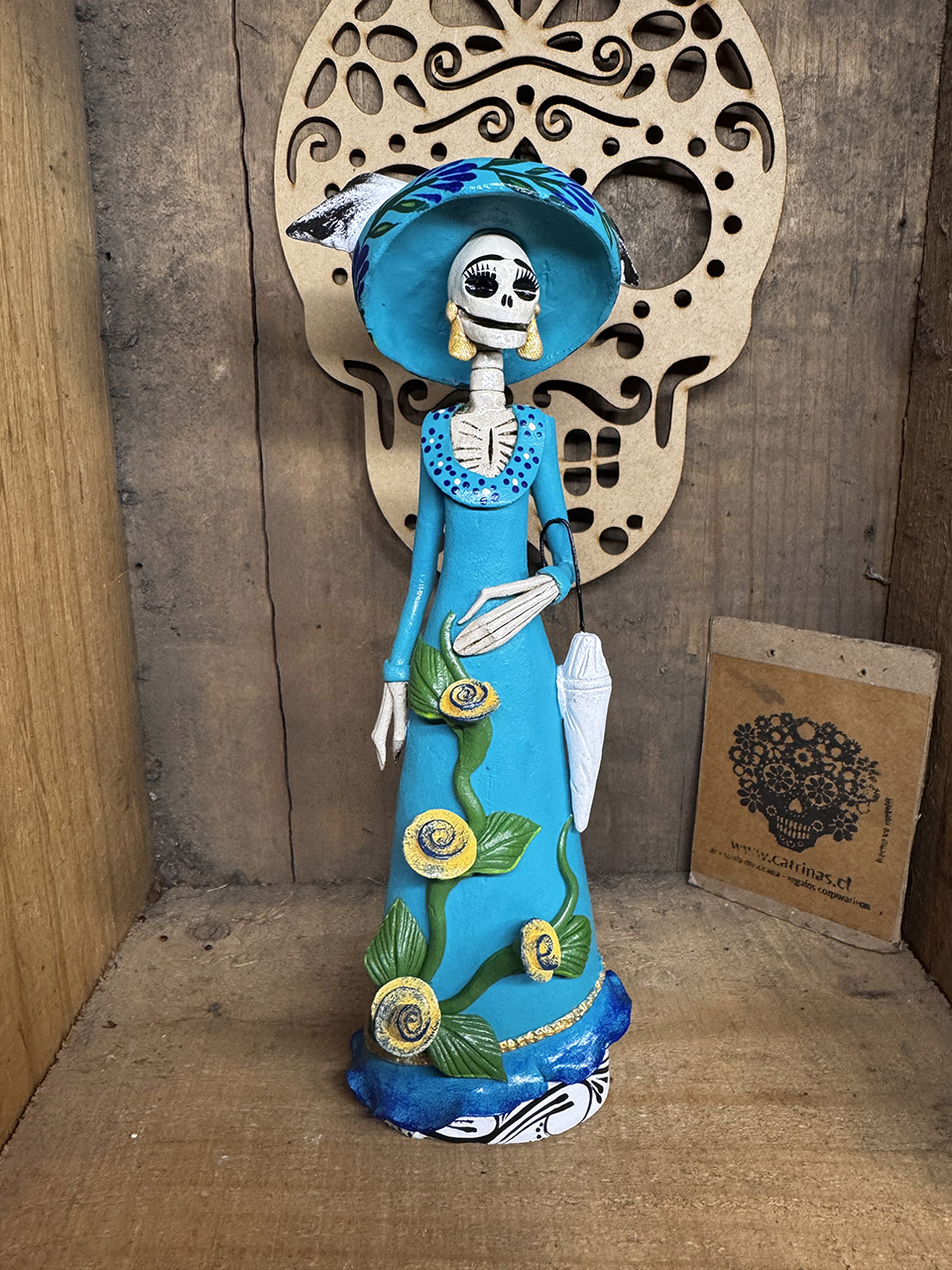 Catrina Mexicana Garbancera María – 🦋 Catrinas | Artesanía y Cultura ...