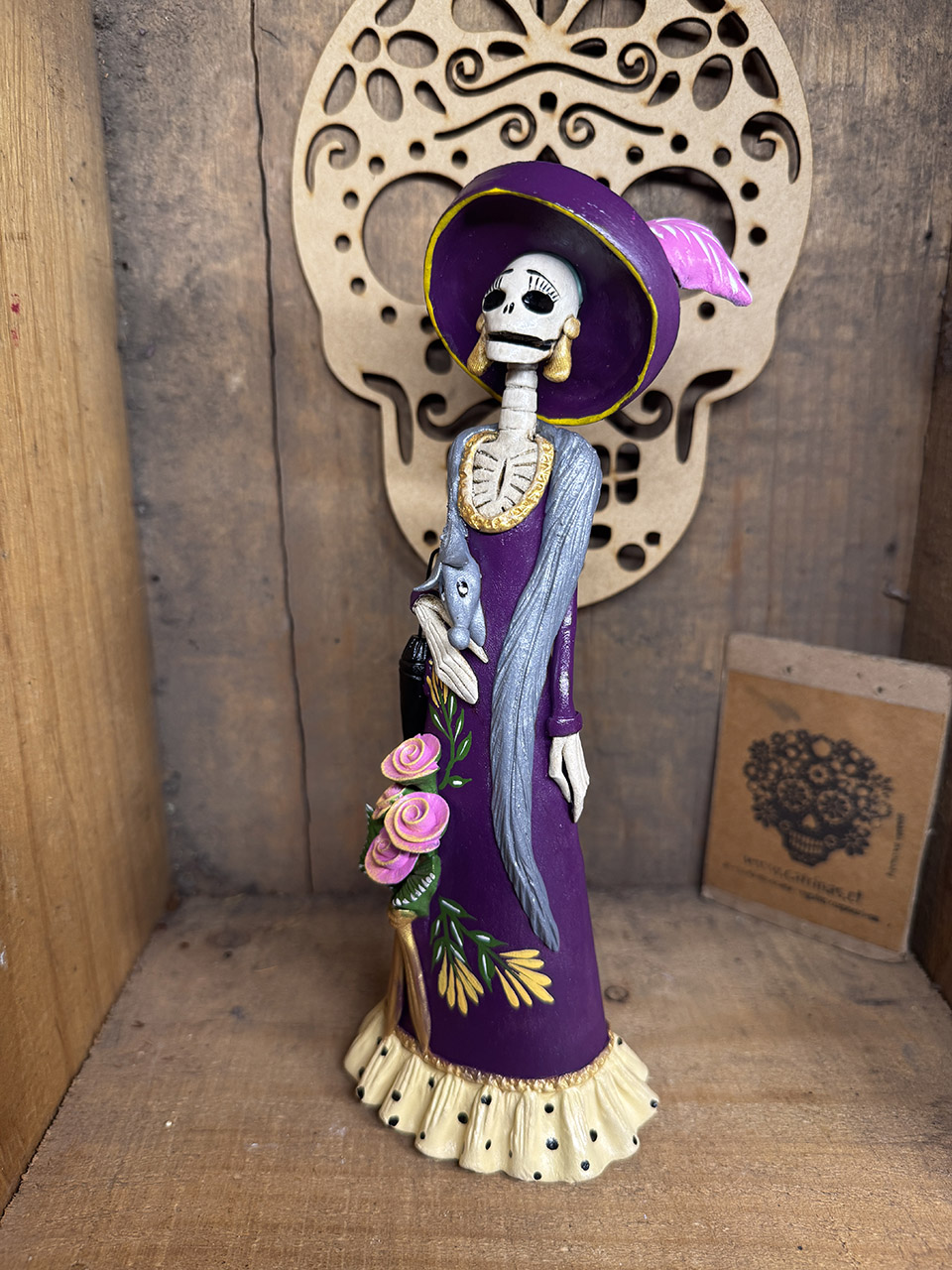 Catrina Mexicana Garbancera Julia – 🦋 Catrinas | Artesanía y Cultura ...
